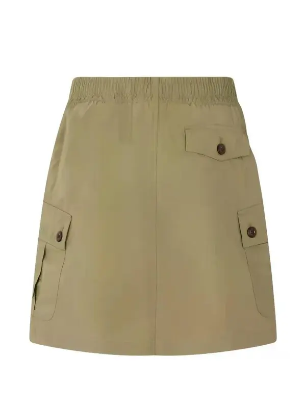 Barbour Elasticated-waist Cargo-pockets Skirt