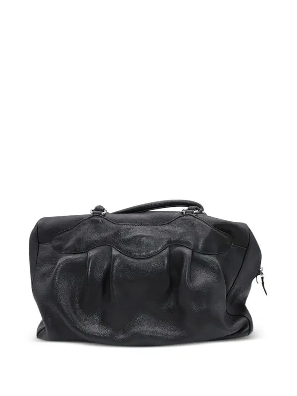 FERRAGAMO Buckle-detail Leather Shoulder Bag