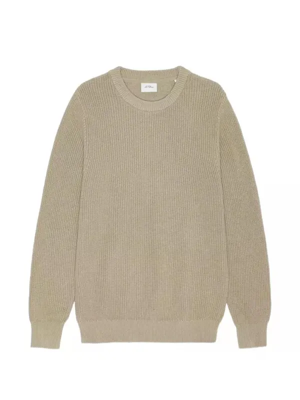 LES DEUX Ribbed-knit Sweater