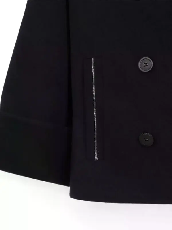 Peserico Double-breasted Wool Coat
