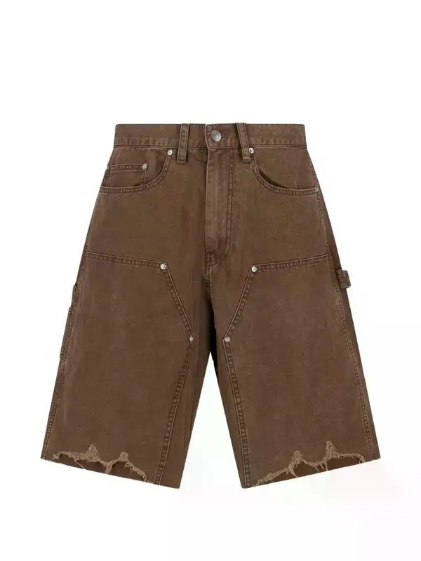 TONYWACK Distressed-effect Bermuda Shorts