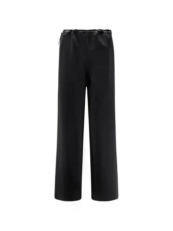 TONYWACK Drawstring-waist Satin Trousers