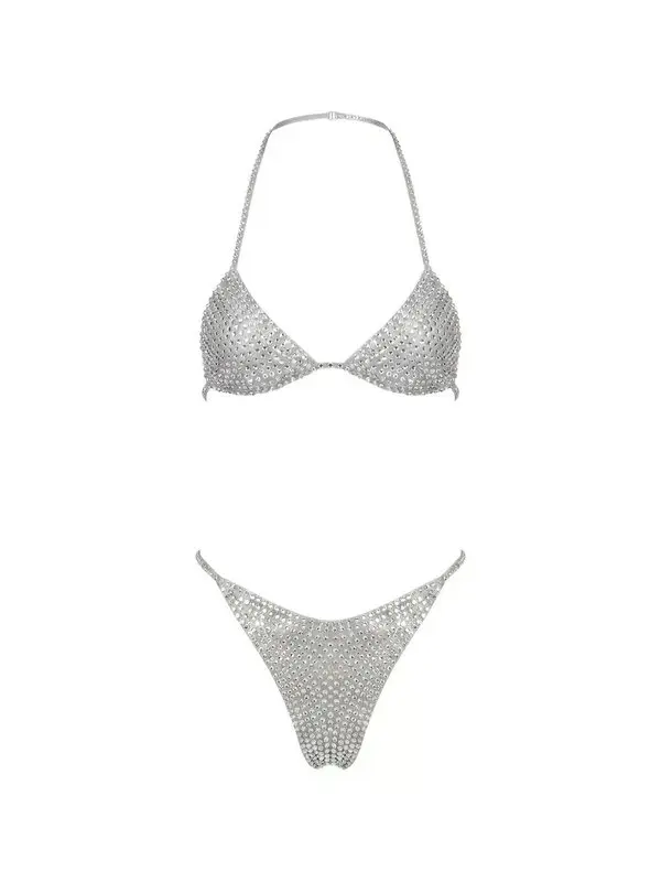 Oseree Crystal-embellished Bikini