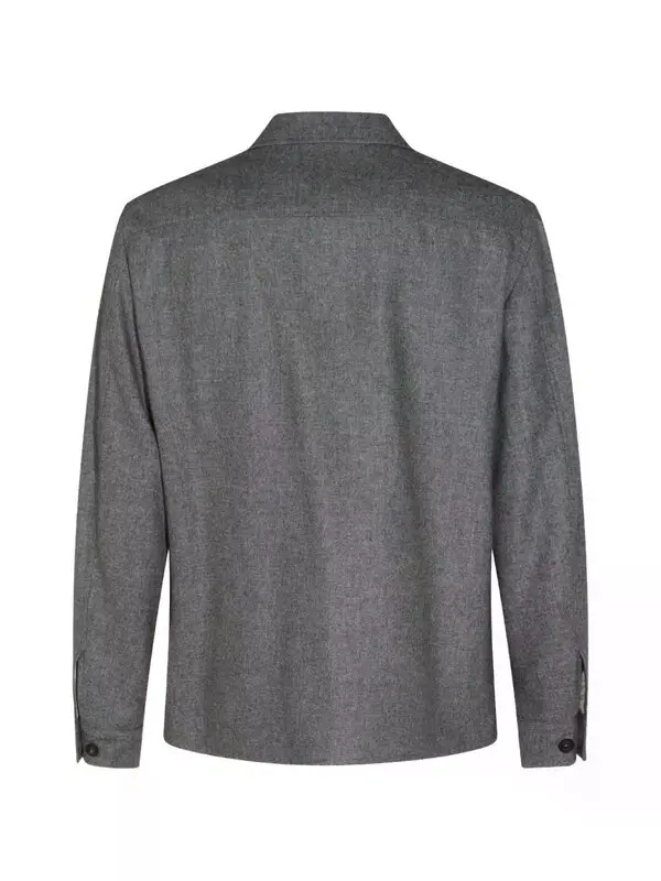 Eleventy Button-up Chest-pocket Jacket