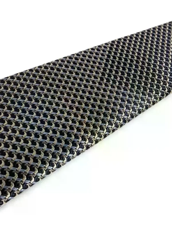 Brioni Geometric-pattern Silk Tie