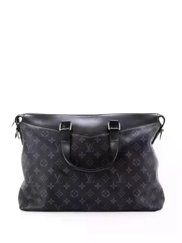 LOUIS VUITTON Explorer Briefcase Monogram Eclipse Canvas Business Bag