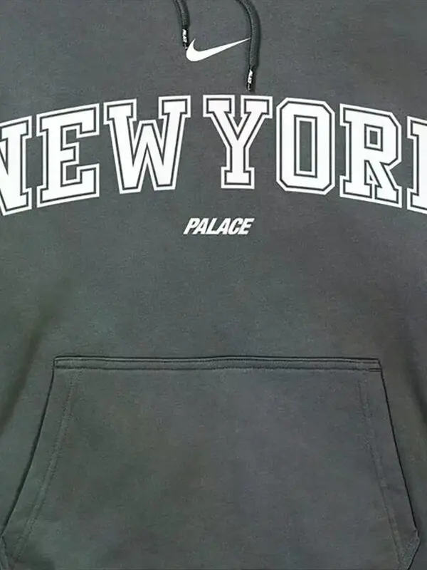 PALACE X Nike New York Hoodie - Grey