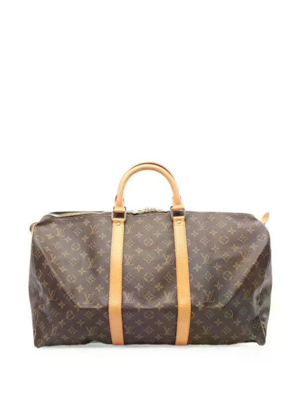 LOUIS VUITTON 1998 50 Keepall Monogram Boston Travel Bag