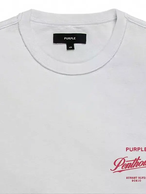 PURPLE BRAND Penthouse Puff-print T-shirt