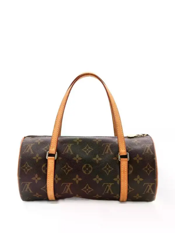 LOUIS VUITTON Papillon Handbag Monogram Canvas 26 Satchel