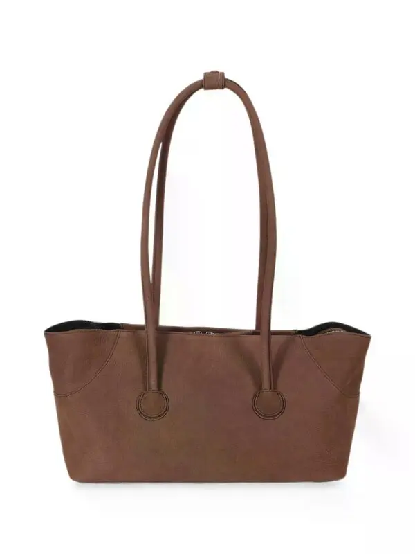 MARGESHERWOOD Large Boat Shopper Shoulder Bag - Brown
