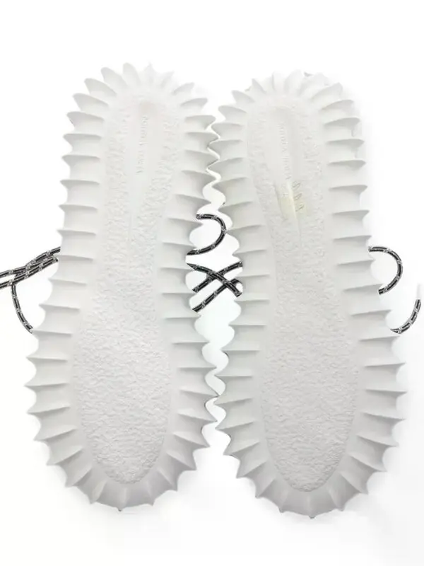 Bottega Veneta High-top Lace-up Sneakers - White