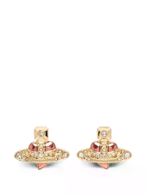 VIVIENNE WESTWOOD Heart-motif Earrings - Gold