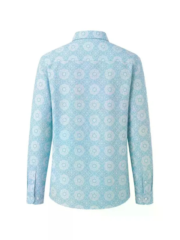 PENINSULA SWIMWEAR Geometric-print Shirt