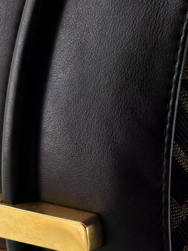 Fendi Fendigraphy Bag Zucca Canvas Small Hobo Bag