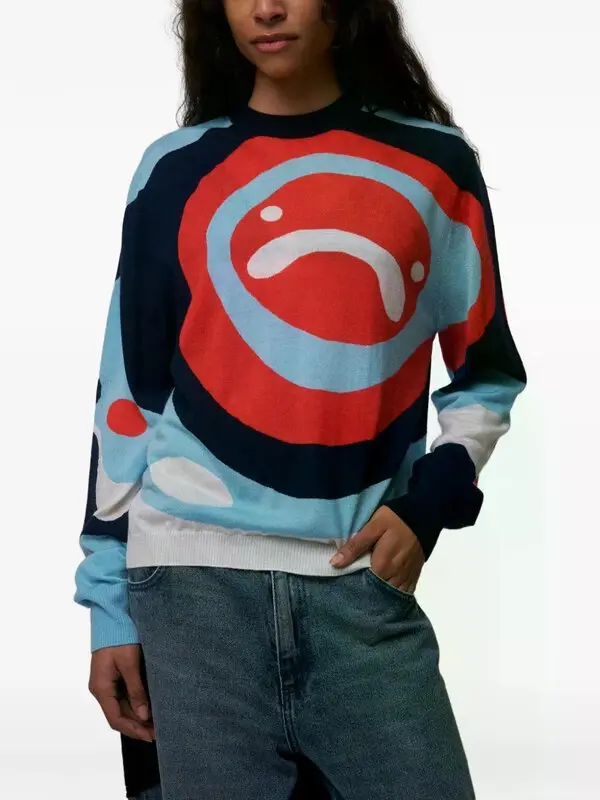 CHARLES JEFFREY Smiley Sweater