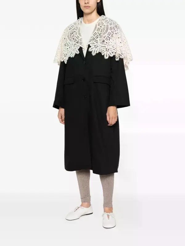Sea Alina Lace-collar Coat