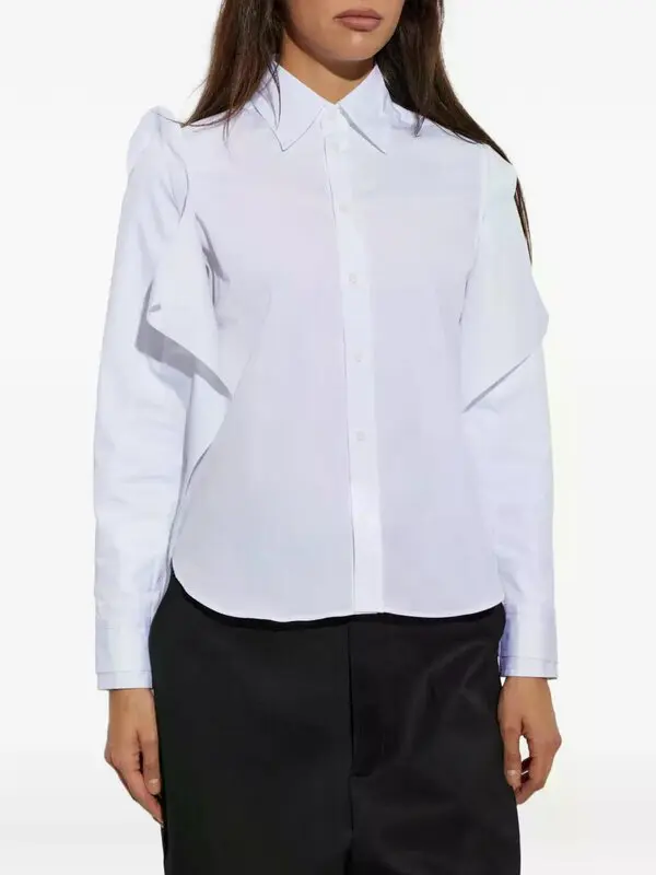 Vetements Ruffle-trimmed Shirt