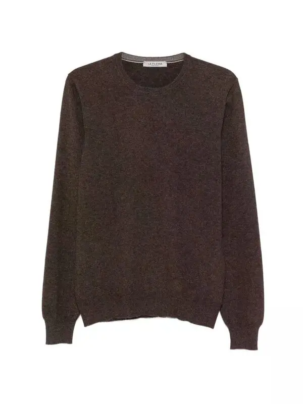 FILERIA Crew Neck Long Sleeve Knit