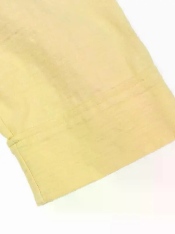 JIL SANDER 2010s Side Slit T-shirt - Yellow