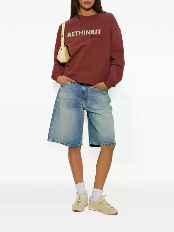 RETHINKIT STUDIOS Logo-embroidered Sweatshirt