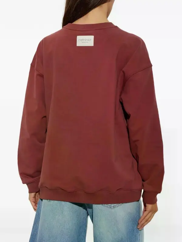 RETHINKIT STUDIOS Logo-embroidered Sweatshirt