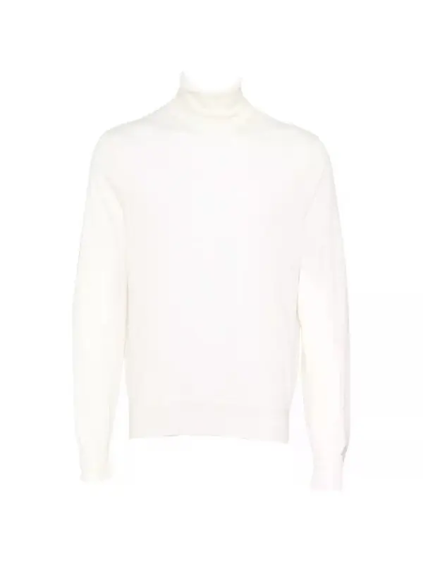 TOM FORD Fine-gauge Turtle-neck T-shirt - Neutrals