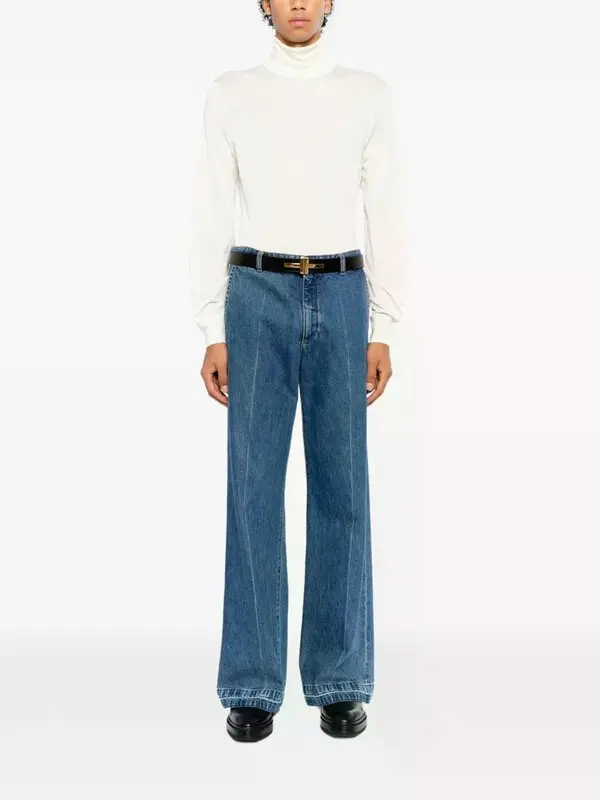 TOM FORD Fine-gauge Roll Neck T-shirt - Neutrals