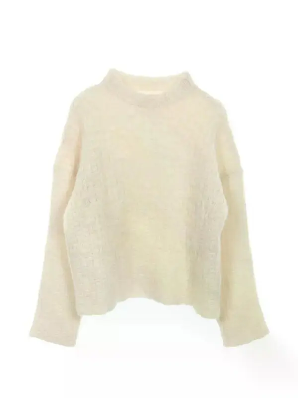 JIL SANDER 2010s Chunky-knit Sweater - Neutrals