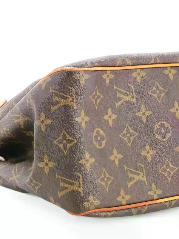 LOUIS VUITTON Batignolles Handbag Monogram Canvas Vertical Tote Bag
