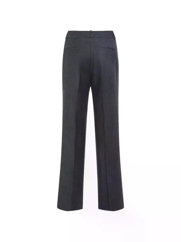 Peserico Pressed-crease Trousers - Grey