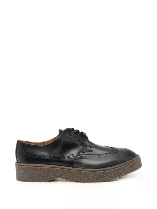 Comme Des Garçons X George Cox Popboy Brogue Derby Shoes - Black