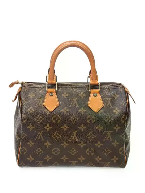 LOUIS VUITTON Speedy 25 Monogram Tote Bag - Brown
