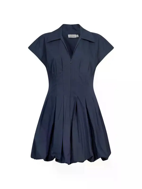 Simkhai Lirinne Bubble-hem Minidress