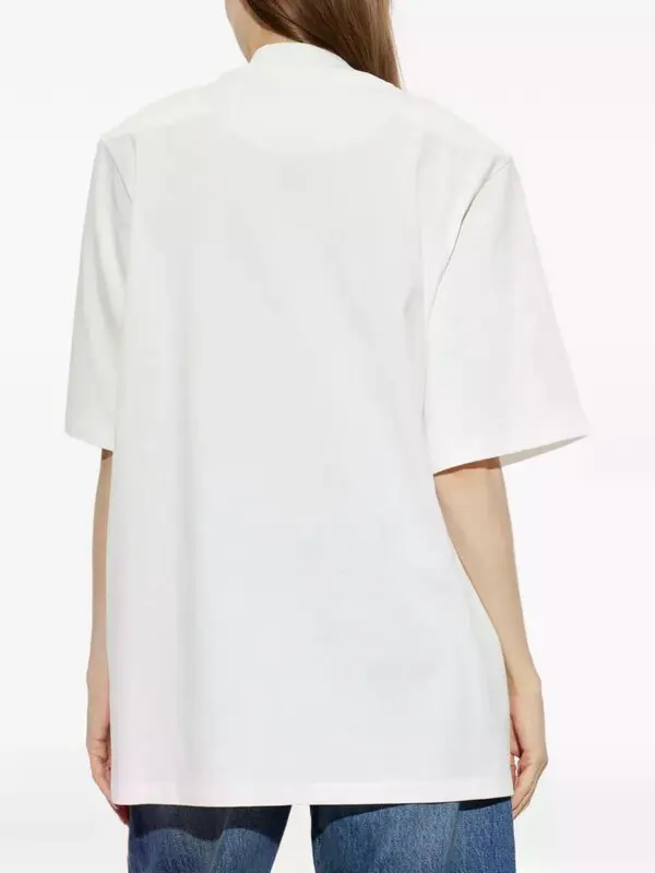 Attico Logo Embroidered T-shirt
