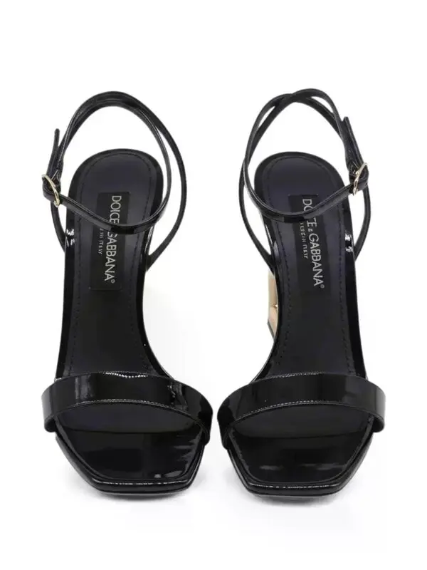 Dolce & Gabbana Keira Ankle Strap Sandals - Black