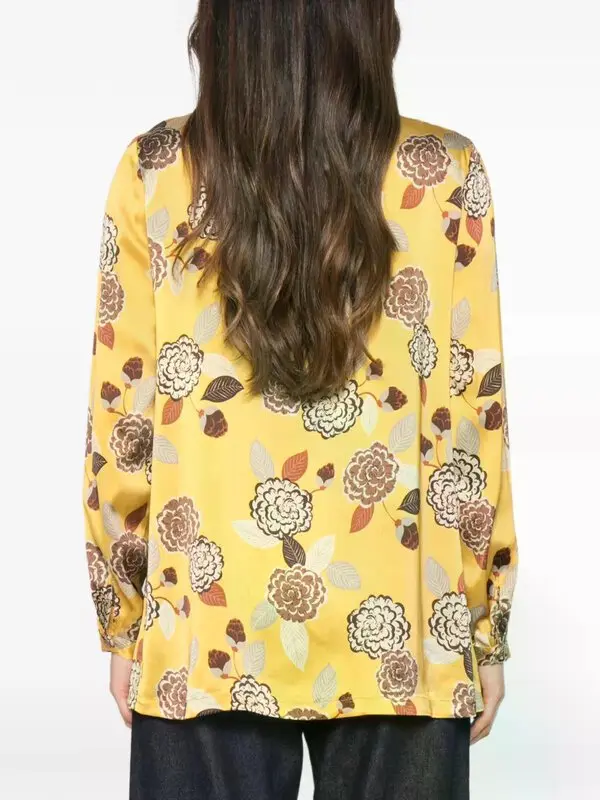 SIYU Floral-print Shirt