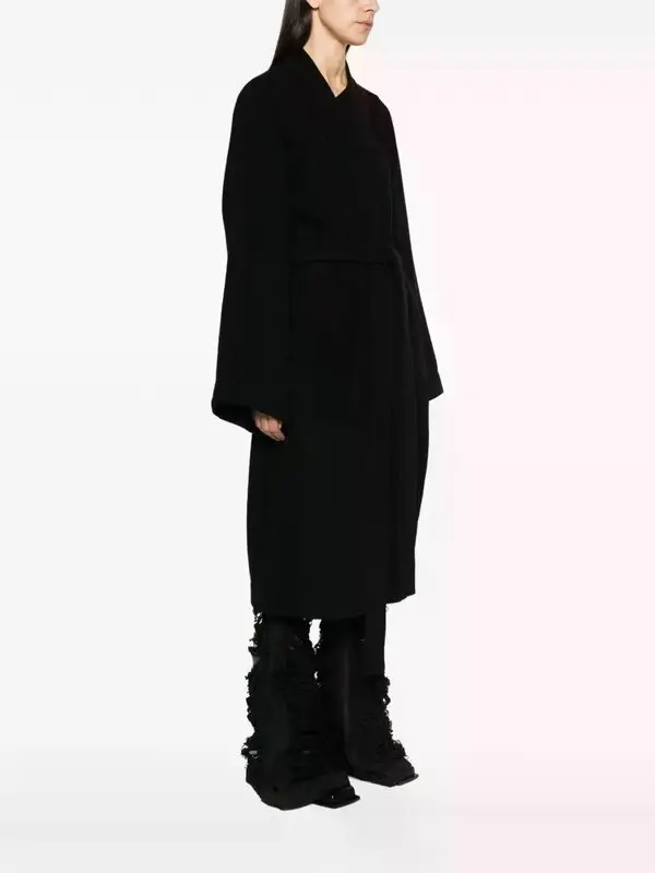 Rick Owens Belted Oversized Coat