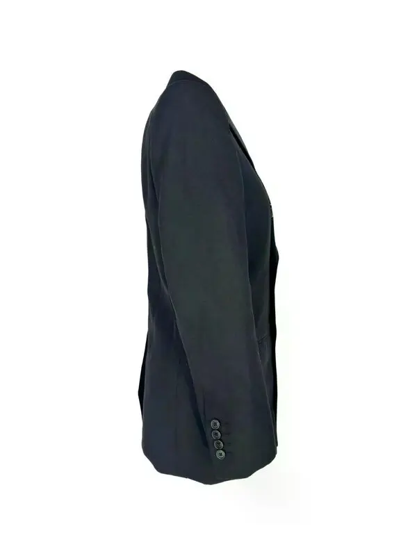 Celine Tailored Wool Blazer - Black