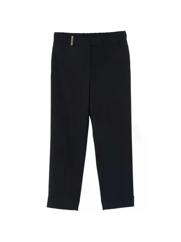 Peserico Belt-loop Trousers - Blue