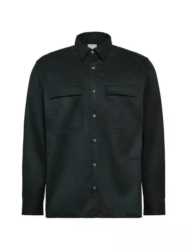 Calvin Klein Flap-pocket Shirt Jacket - Green