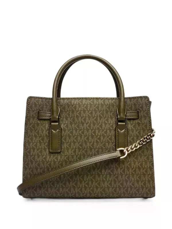 Michael Kors Logo-print Padlock-detail Tote Bag