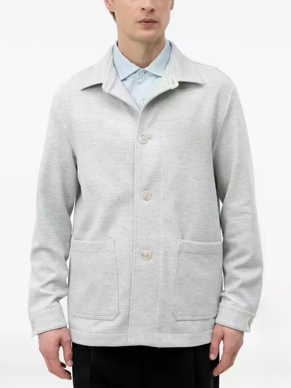 BOSS Button-up Patch-pocket Shirt