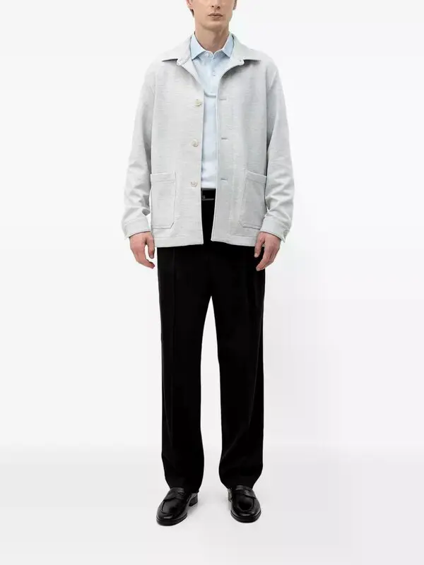 BOSS Button-up Patch-pocket Shirt