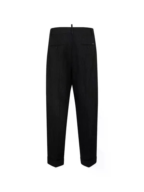 Dsquared2 Pinstriped Pleated Trousers