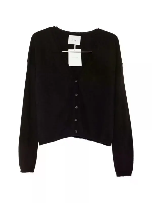 LISA YANG Abby V-neck Cardigan - Brown