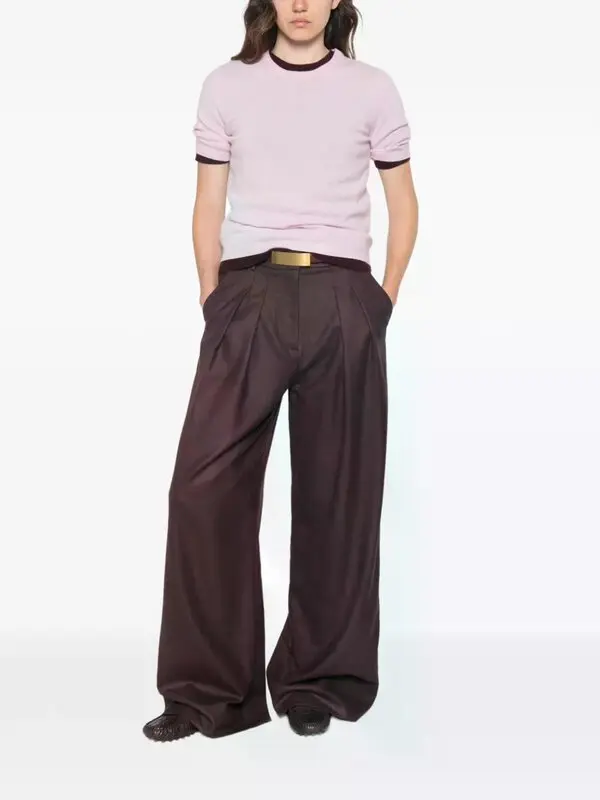 Eric Bompard Short-sleeved Cashmere Jumper