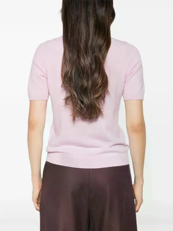Eric Bompard Short-sleeved Cashmere Jumper