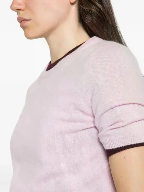 Eric Bompard Short-sleeved Cashmere Jumper