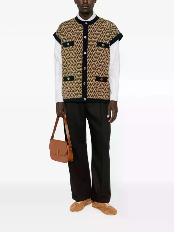 Valentino Garavani Sleeveless Cardigan - Neutrals